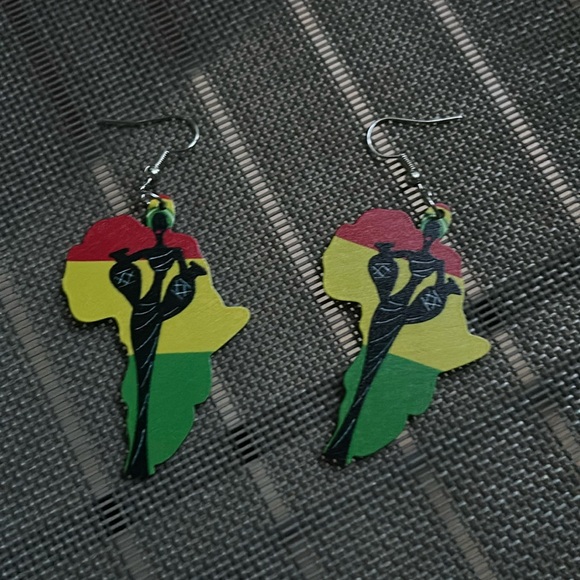 Jewelry | 318 African Map Earrings | Poshmark